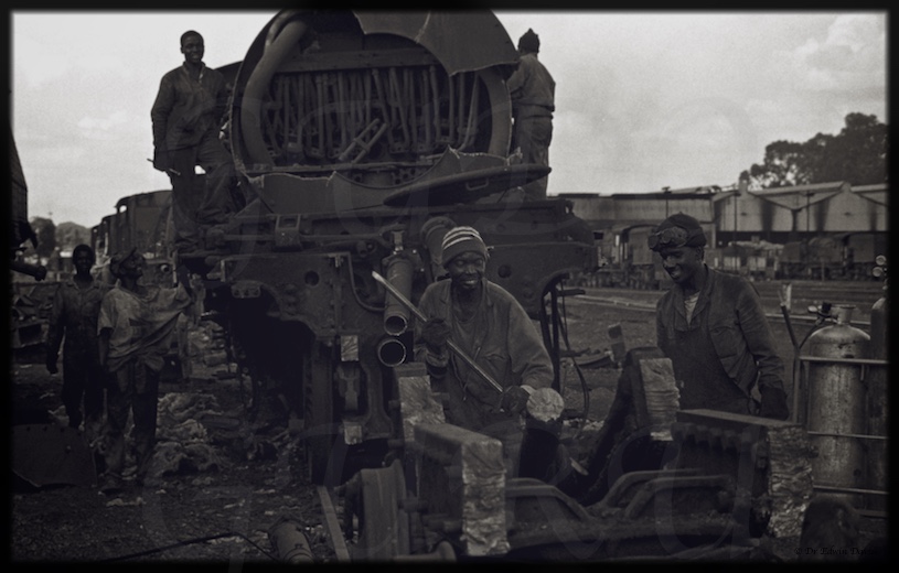 Eastern Highlander in Bulawayo: Breaking the Steam Trains of Zimbabwe ...